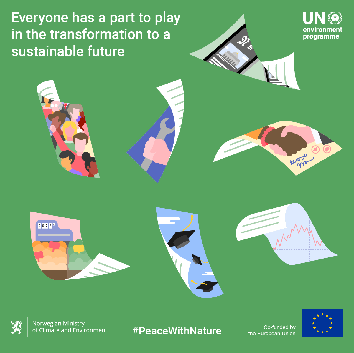 New UNEP Report 2021 - Making Peace with Nature.