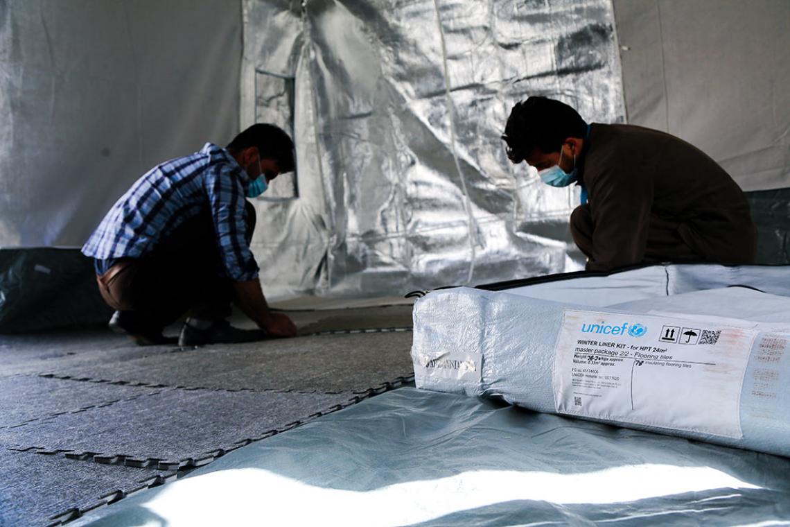 UNICEF innovative High Performance Tent on the path to global scale-up