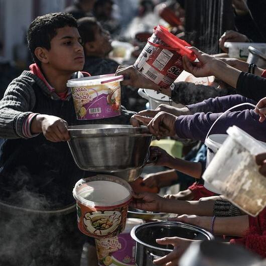 How is the UN helping civilians in Gaza?